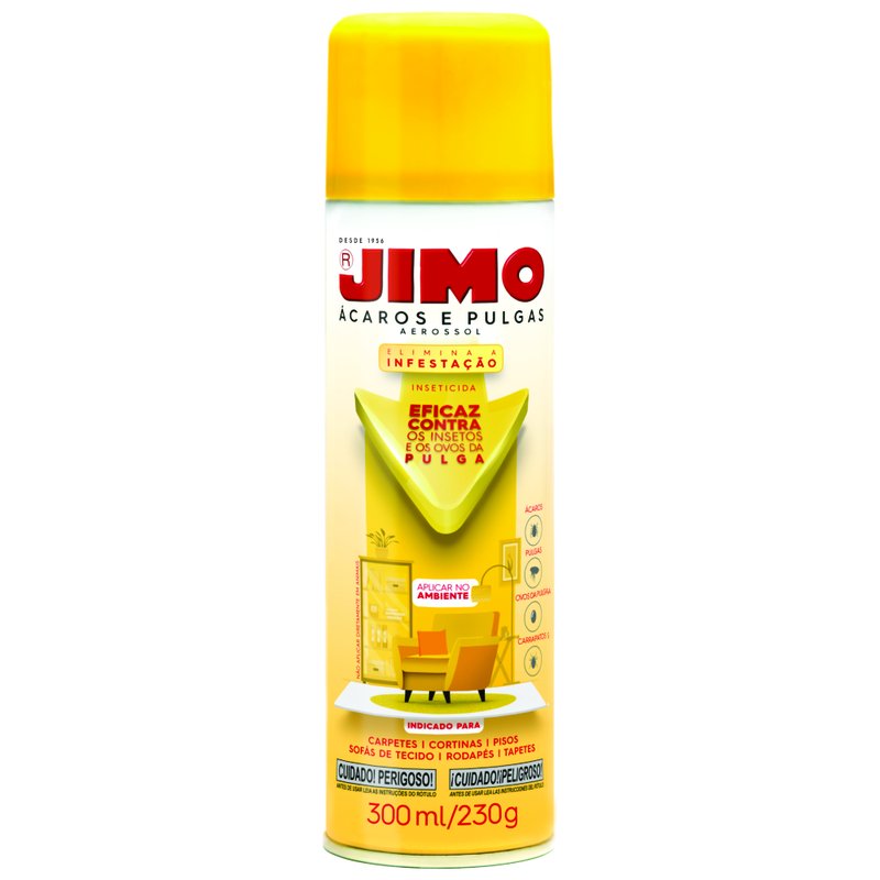 Jimo Ácaros e Pulgas Aerosol 300ml